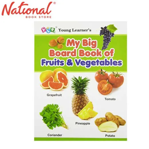My Big Board Book Of Fruits And Vegetables Trade Paperback - Books For ...