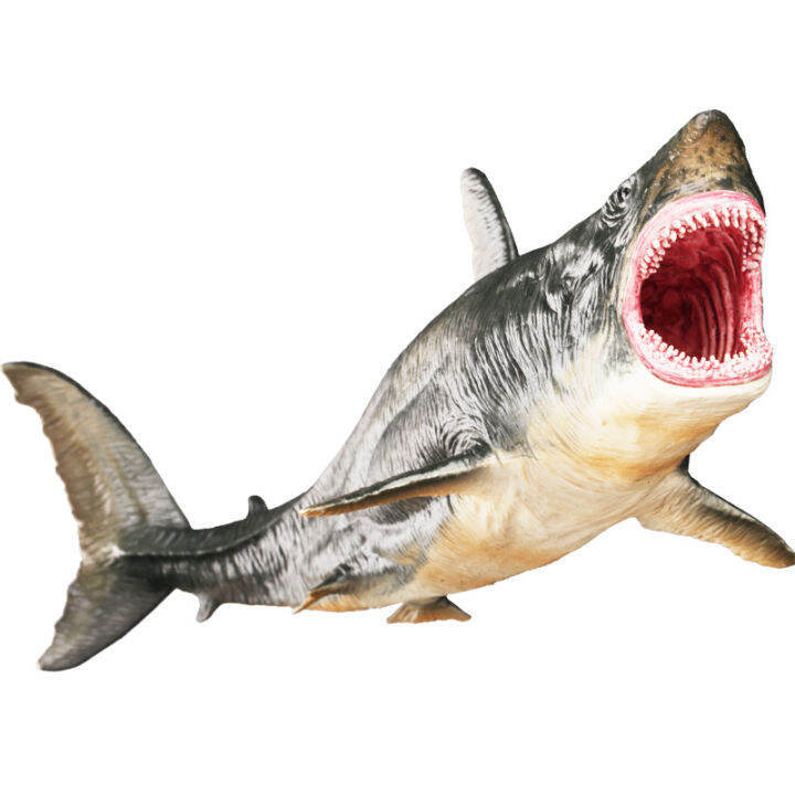 Simulation of Megalodon Model Marine Animal Toys Children Prehistoric ...