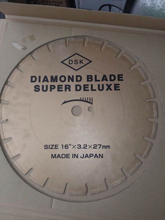 DSK Diamond Blade Super Deluxe 16" Made in Japan | Lazada PH