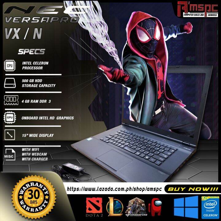 NEC VERSAPRO VX/N | INTEL CELERON PROCESSOR | 500GB HDD | 4GB RAM DDR3 | ONBOARD INTEL HD ...