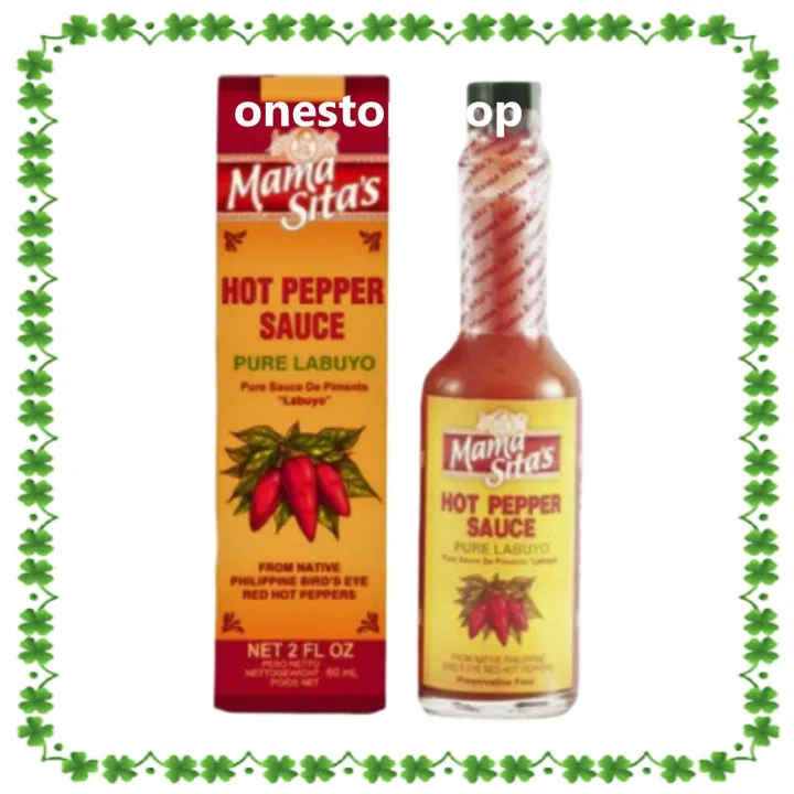Mama Sita's Labuyo Hot Pepper Sauce 60mL | Lazada PH