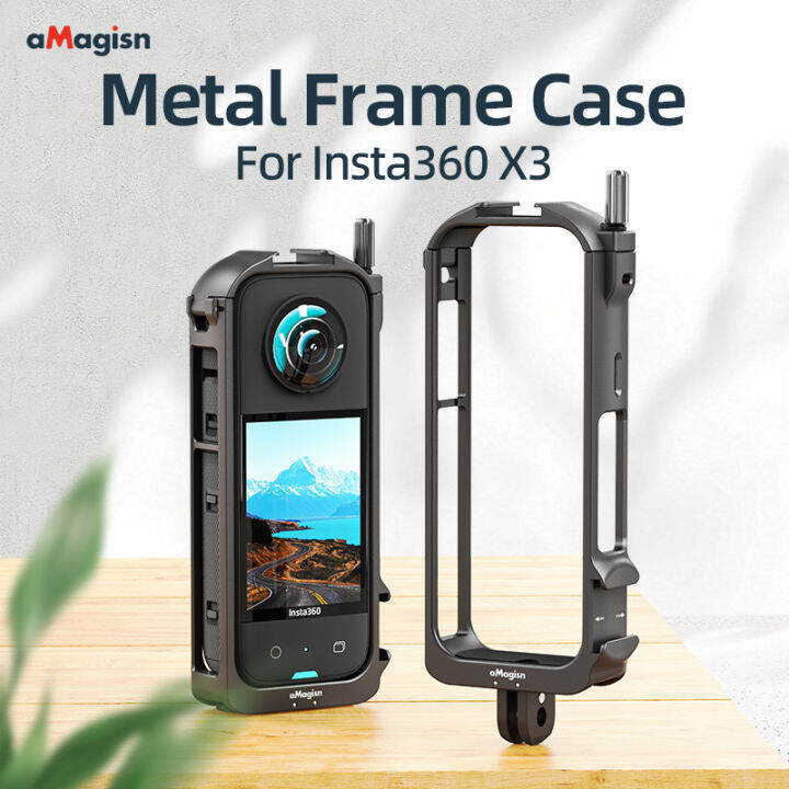 Ultra Light Aluminum Frame Case for INSTA360 ONE X3, INSTA360 X3 Metal ...