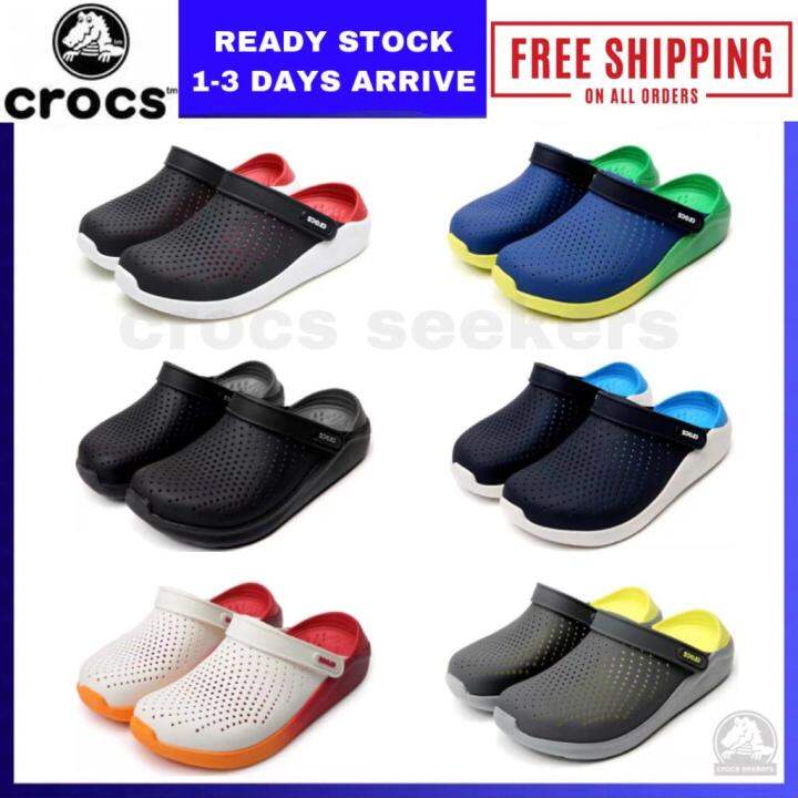 CROCS LiteRide Clog Sandal Slip-On Slipper (Latest Design) | Lazada