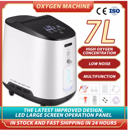 Mesin Oxygen Concentrator 1-7L/menit, mesin oksigen portabel bisa ...