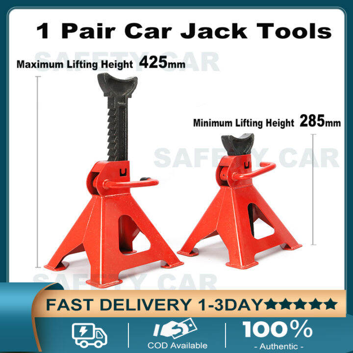 2PCS Jack Stand For Car 3 Ton Universal Heavy Duty Repair Tools ...