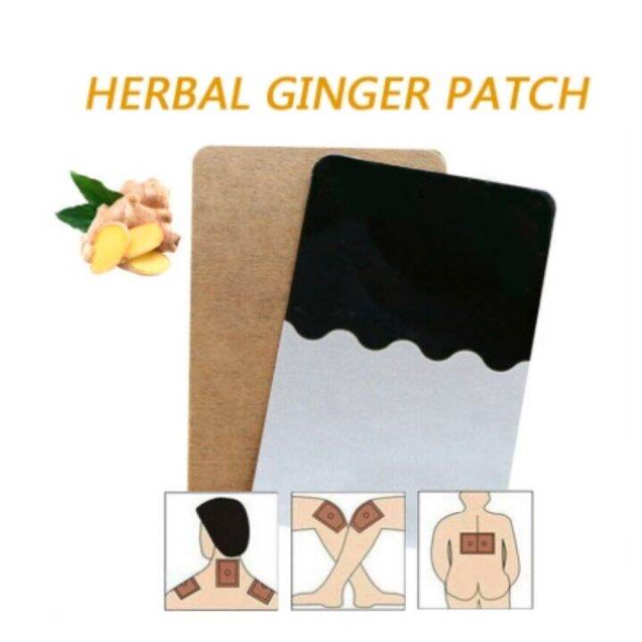 hot Ginger Plaster Lumbar Spine Stickers Arthritis Herbal Ginger Patch ...