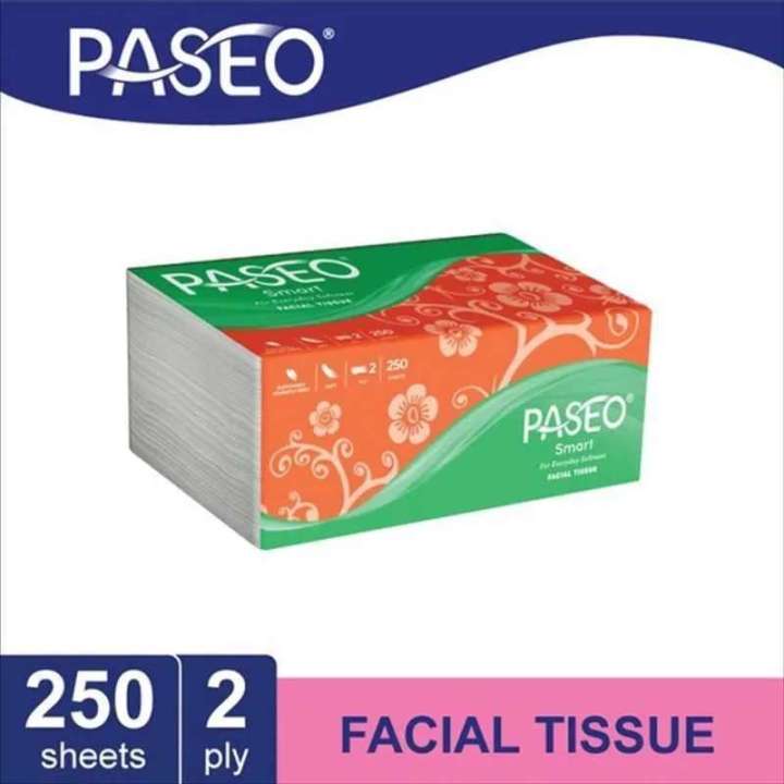 HARGA AGEN Tisu Tissue PASEO Smart 250 Sheet 2 Ply Best Original Tissu ...
