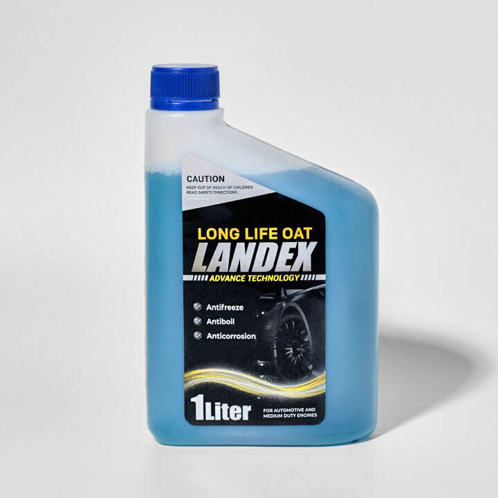 LANDEX PREMIUM COOLANT WITH OR WITHOUT OAT TECHNOLOGY ANTI FREEZE ANTI ...