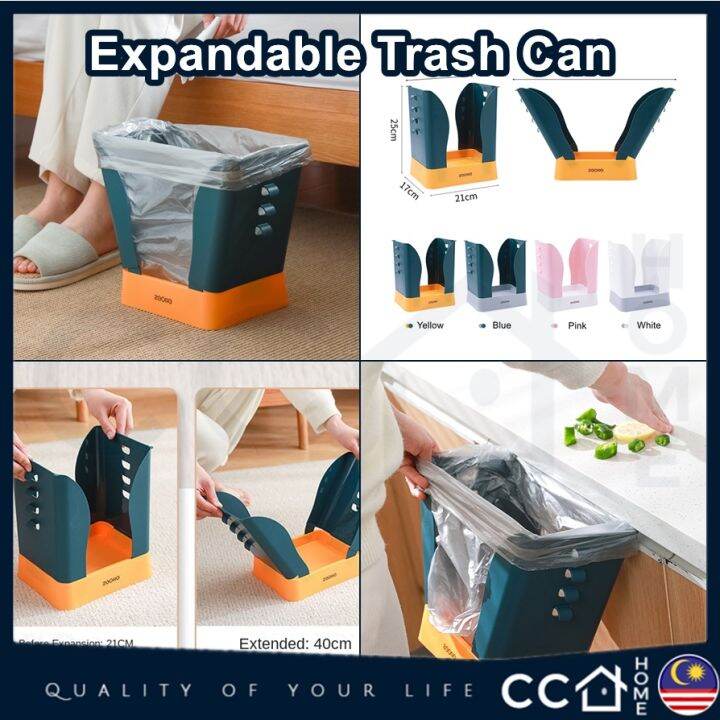 Expandable Dustbin Hanging Dustbin with Flexi Adjustable Holder Trash ...