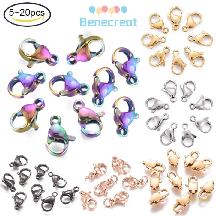 Benecreat Elite 5-20pcs Capit Lobster Bahan Stainless Steel 304 Warna ...