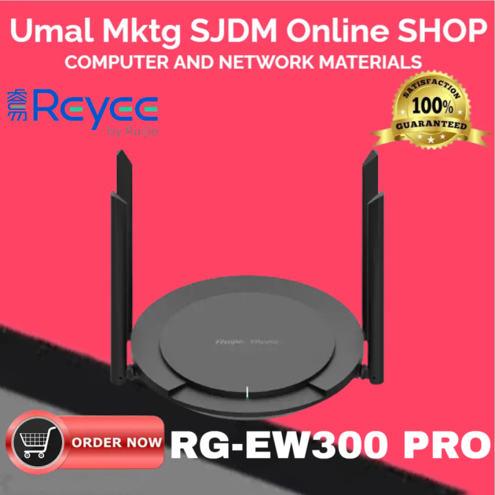 RUIJIE RG-EW300 PRO 300Mbps Wireless Smart Router | Lazada PH