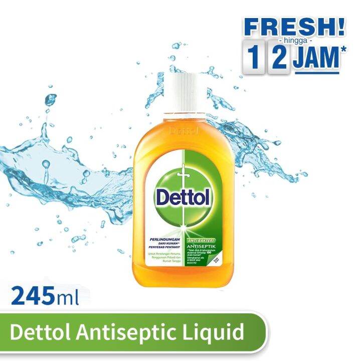 DETTOL Antiseptic Liquid 245ml | Lazada Indonesia