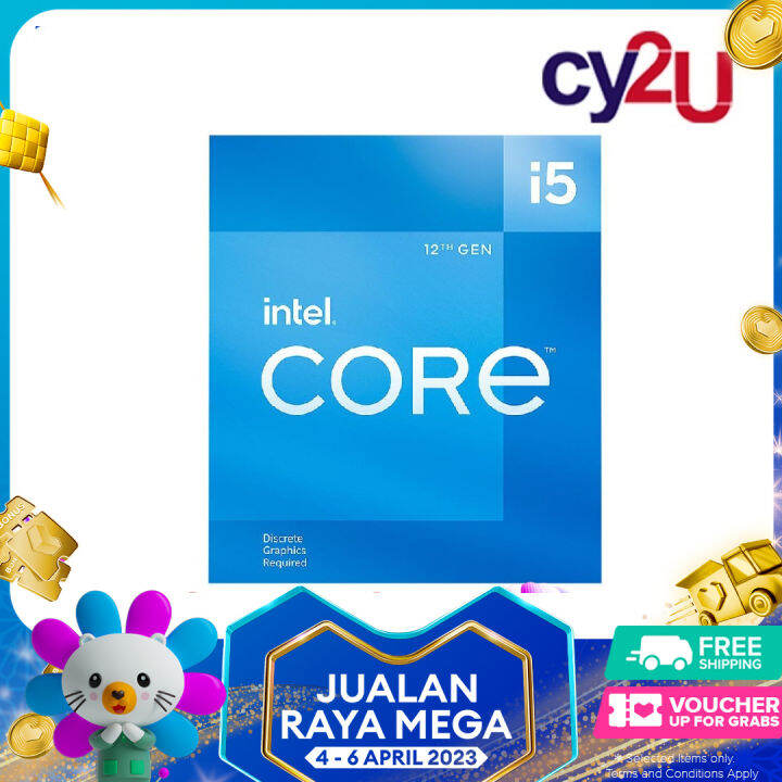 Intel Core i5-12400F i5 12400F 12th Gen Socket LGA1700 2.5GHz Up to 4 ...