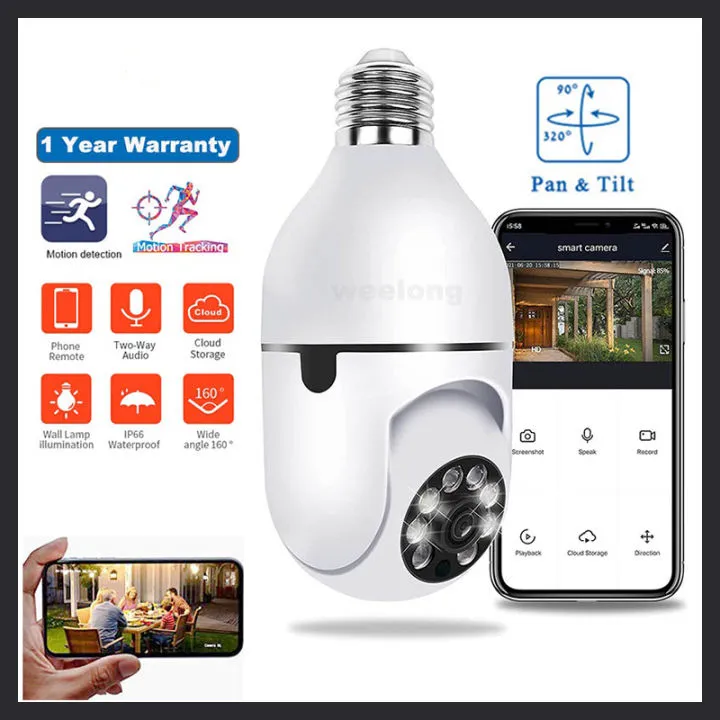CCTV Camera 1080P Smart Security IP Camera 360 Degrees Remote HD 3D ...