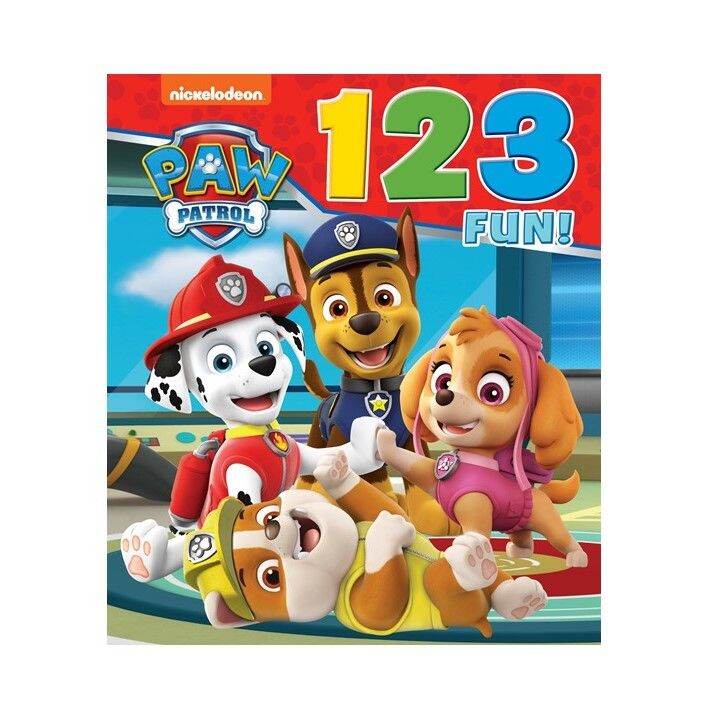 Paw Patrol 123 Learn Numbers & Counting Fun Board Book For Kids | Lazada