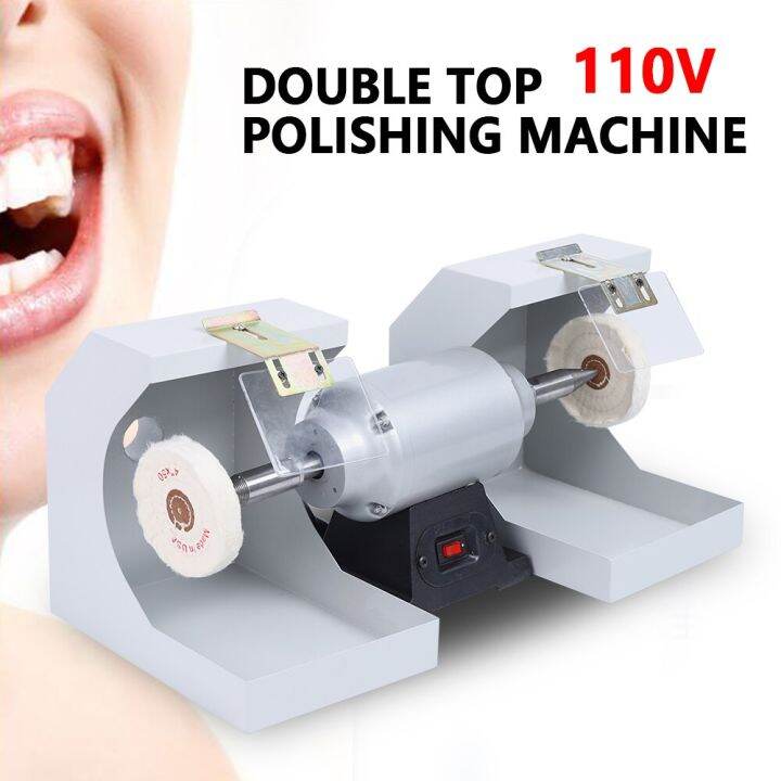 2dtl Dual Lathe Dental Polishing Grinding Machine 110V Jewelry Polisher ...
