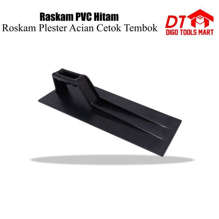 Raskam PVC Hitam Roskam Plester Acian Cetok Tembok | Lazada Indonesia