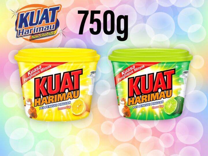 Kuat Harimau Dishwashing Paste 750g/400g (Lime / Lemon) - Pencuci Mangkuk | Lazada