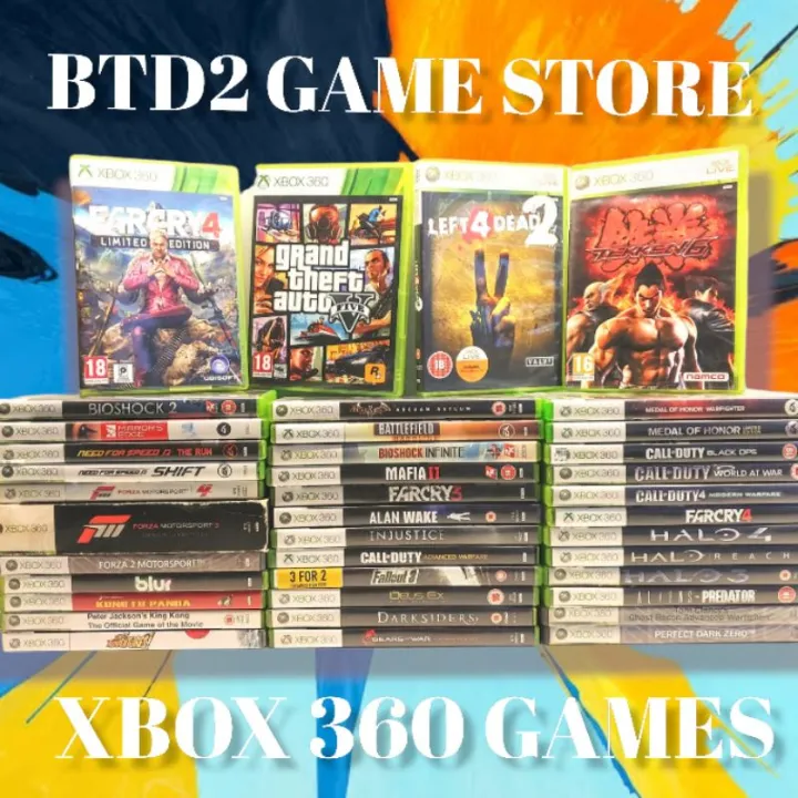 XBOX 360 Games: GTA5, Red Dead Redemption, Call Of Duty & More XBOX 360 ...