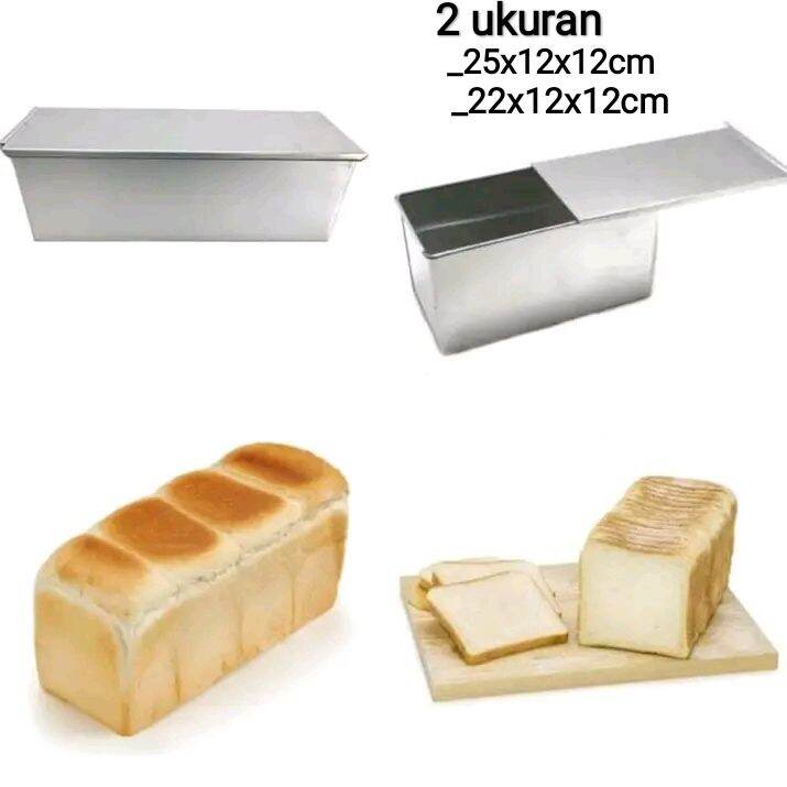 loyang roti tawar polos/loyang roti tawar tutup | Lazada Indonesia