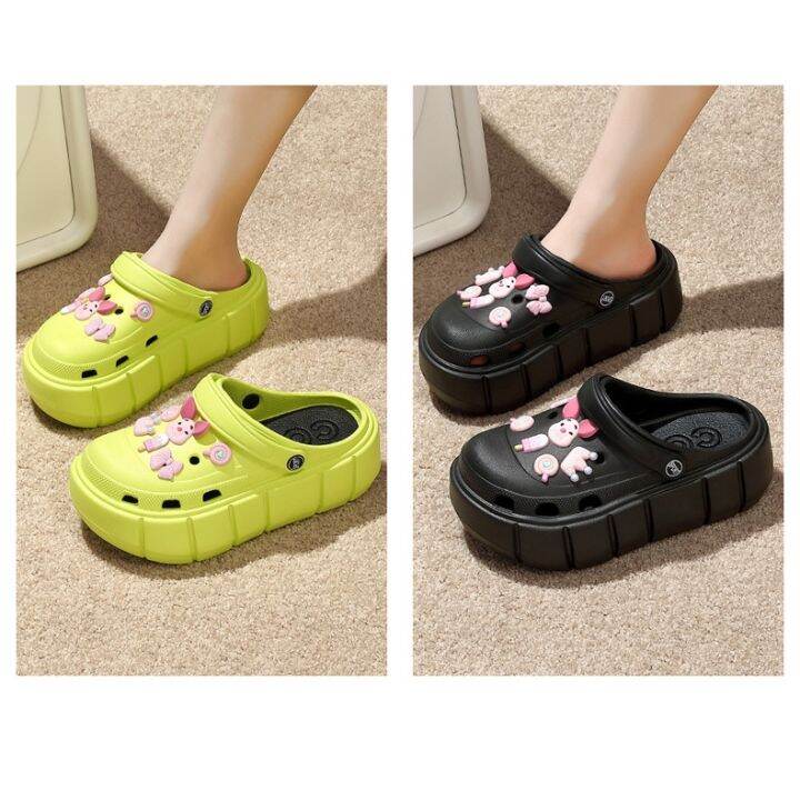 Fenglin ikz พร้อมส่ง จัดส่งจากไทย รองเท้าแตะ รองเท้าหัวใหญ่ นิ่มเหมือน ...