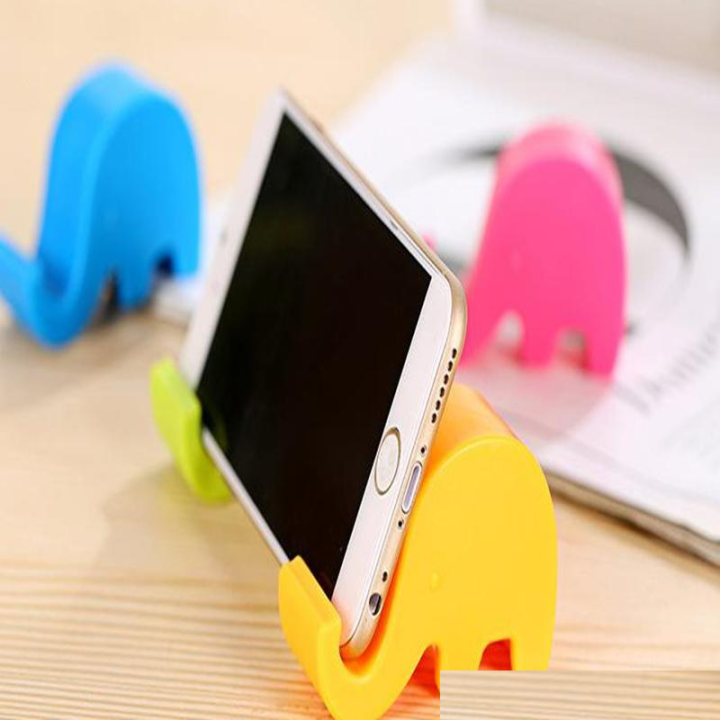 JDG.ph Colorful Mini Elephant Phone Holder Desk Table Mount Stand Cell ...