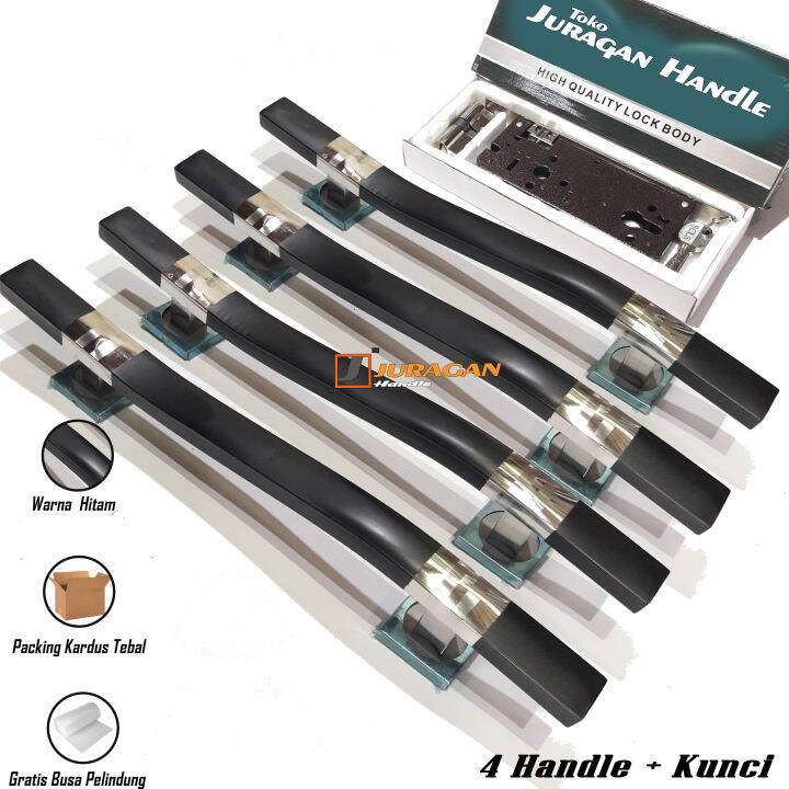Handle Pintu Model Terbaru 45 cm - Handle Pintu 2 Set Lengkap - Gagang ...