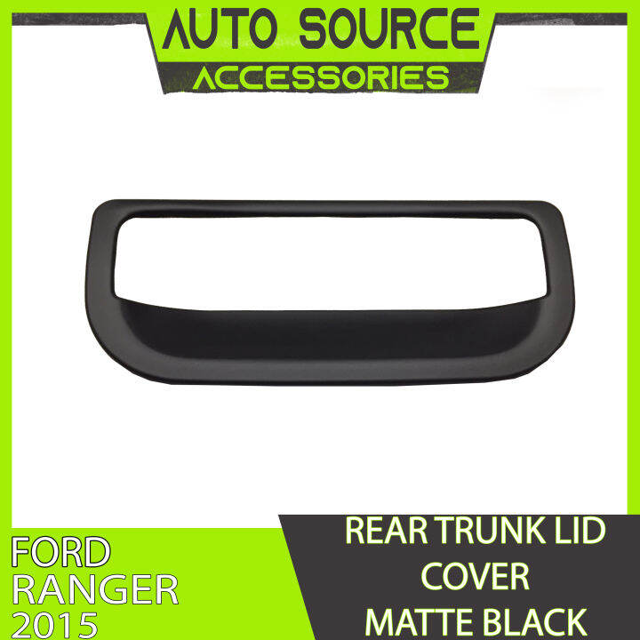 FORD RANGER 2016-2019 REAR TRUNK LID COVER INNER (MATT BLACK) THAILAND ...