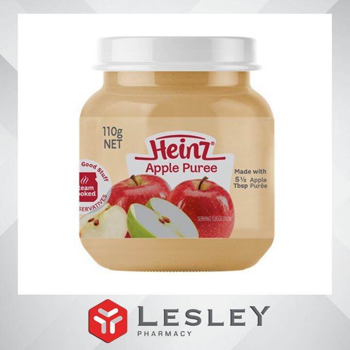 Heinz Apple Puree 110g | Lazada