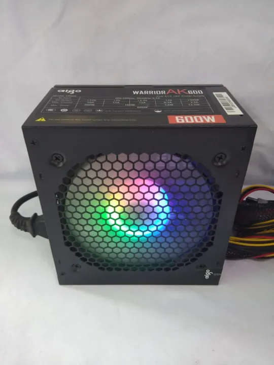 AIGO Warrior AK600 Max 600W Power Supply | Lazada PH