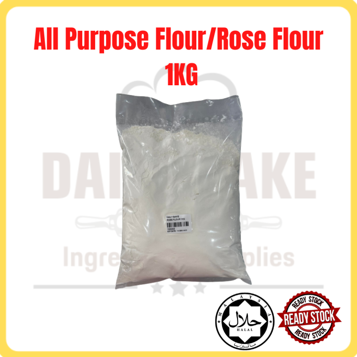 All Purpose Flour/Rose Flour/Medium Protien Flour/Plain Flour/Tepung ...