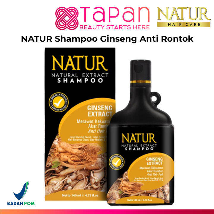 NATUR Shampoo Ginseng Anti Rontok | Lazada Indonesia