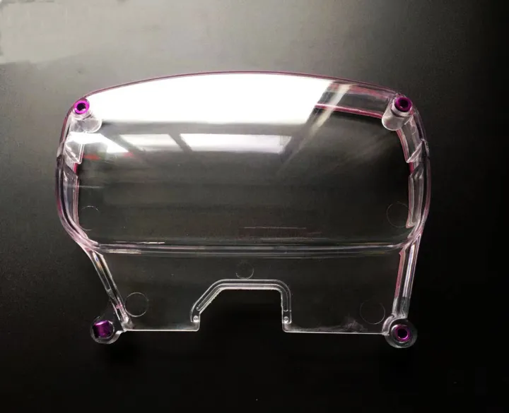 ZPOWERBOOST Clear TIMING BELT Cover PULLEY COVER CAM GEAR COVER For ...