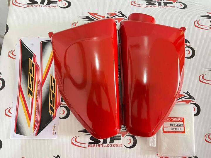SIF SIDE COVER HONDA TMX 155 RED (YSK) | Lazada PH