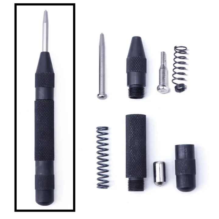 New Heavy Duty Automatic Centre Punch Spring Loaded Metal Wood Press ...