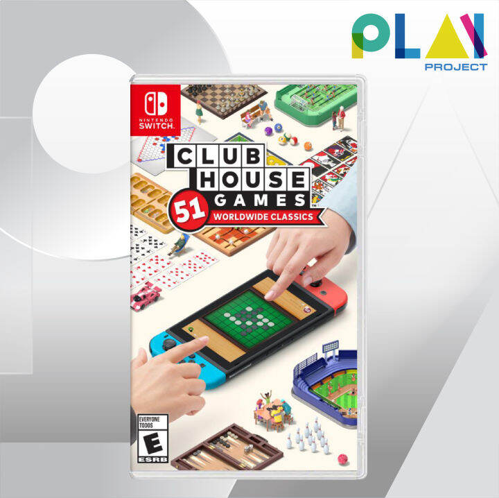 Nintendo Switch : Clubhouse Games: 51 Worldwide Classics [มือ1] [แผ่นเก ...
