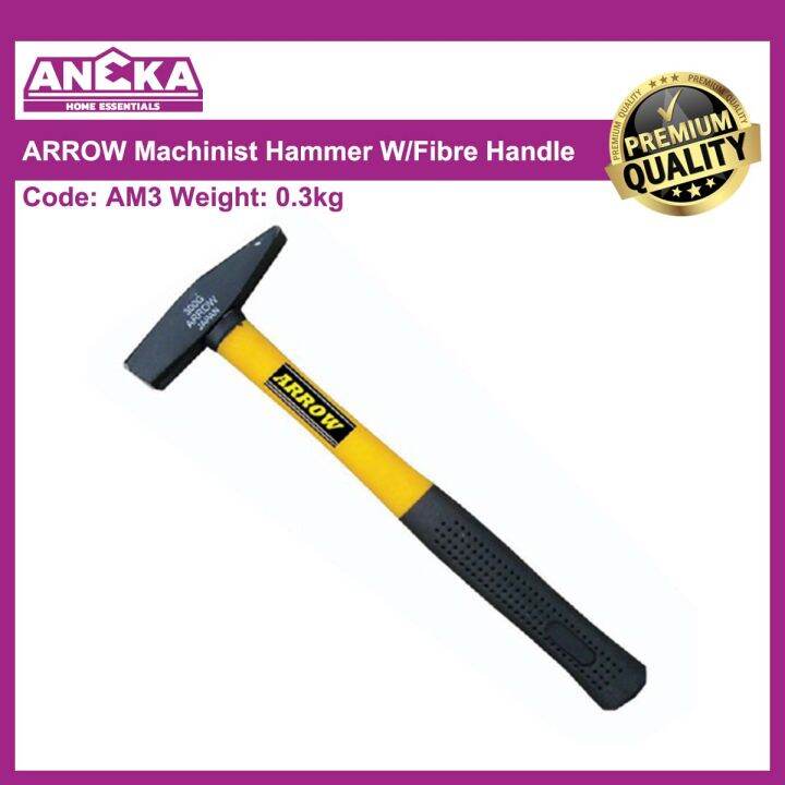 ARROW Machinist Hammer W/Fibre Handle | Lazada