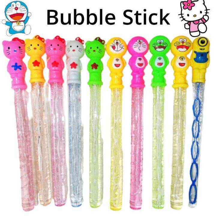Bubble Stick Belon Air / Bubble Belon Sabun Hello Kitty / Doraemon ...