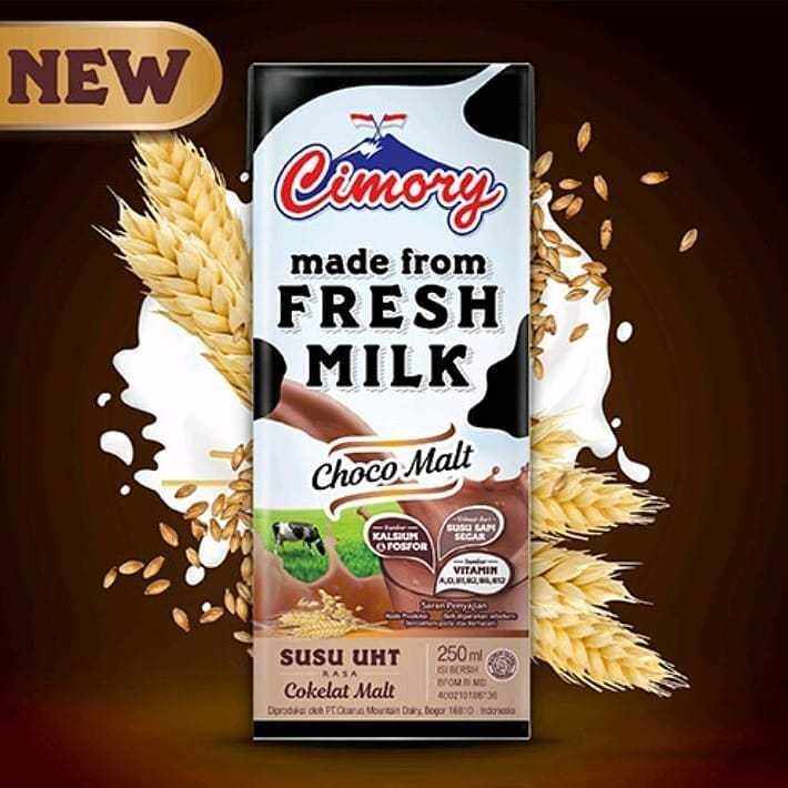 Cimory Susu UHT 250ml Rasa Choco Malt/3 kotak | Lazada Indonesia