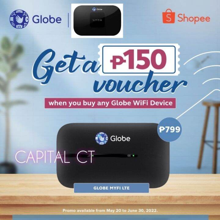 COD GLOBE POCKET WIFI with 9GB | Lazada PH