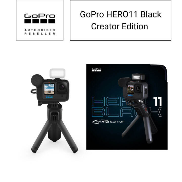 GoPro HERO11 Black Creator Edition เซตสายทำคอนเท้นต์ Vlog พร้อม Box Set ...