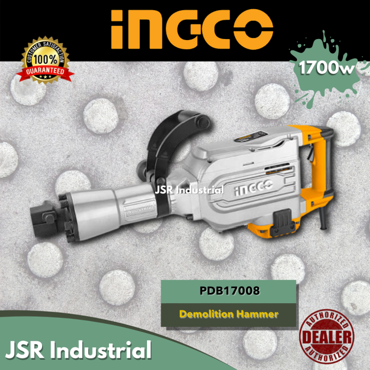 INGCO PDB17008 Demolition Hammer 1700W [JSR | IPT] | Lazada PH