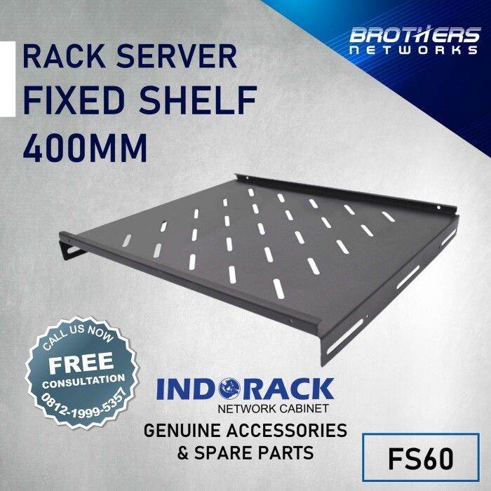 Free Ongkir FIXED SHELF 400MM FS60 - FIX SHELF RAK WALLMOUNT RACK ...