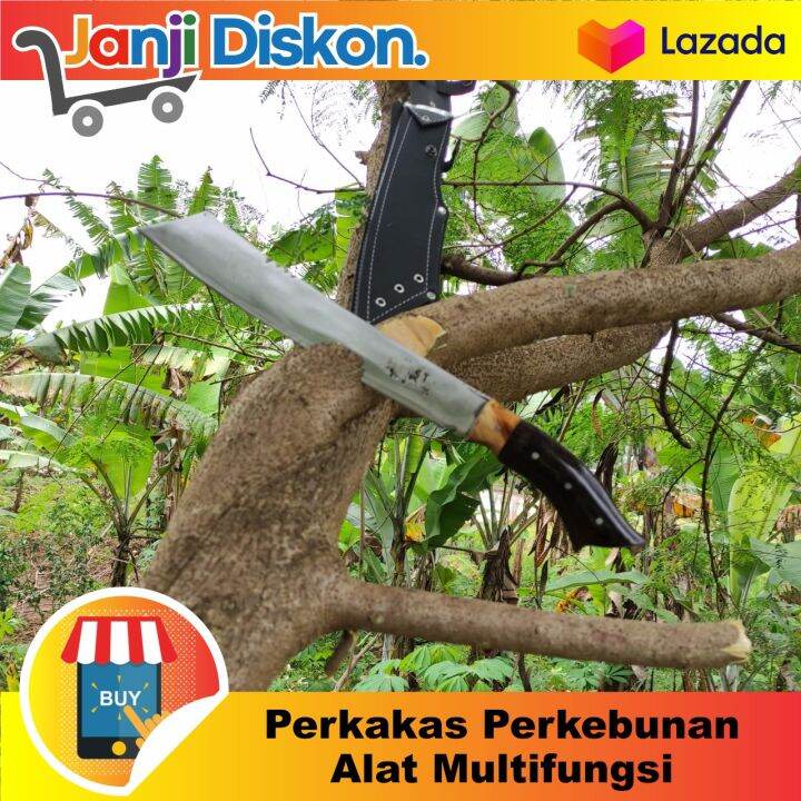 Golok Patimura Kalep Untuk Berkebun Cocok Sangat Tajam Pemotong Kayu ...