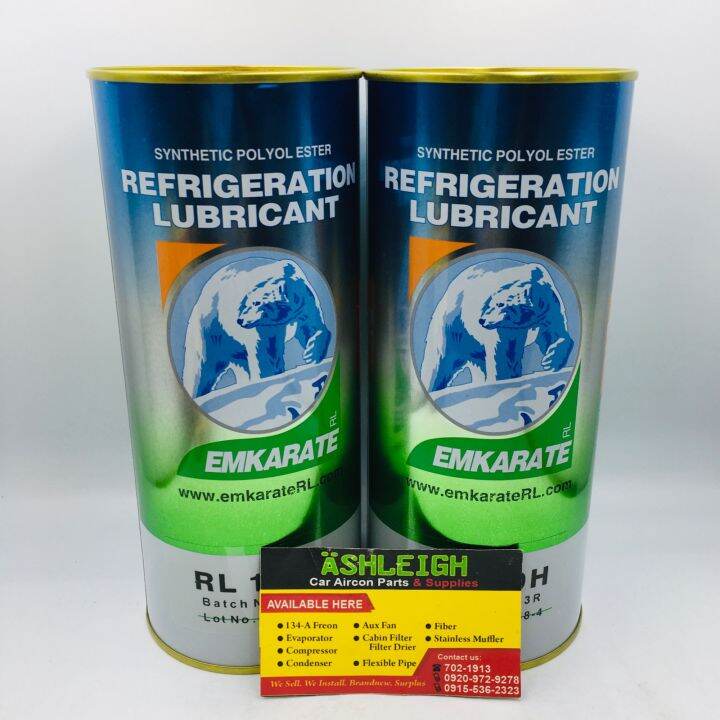 2 Emkarate oil Car Aircon Refrigeration oil Lubricant R134a r22 r410a ...