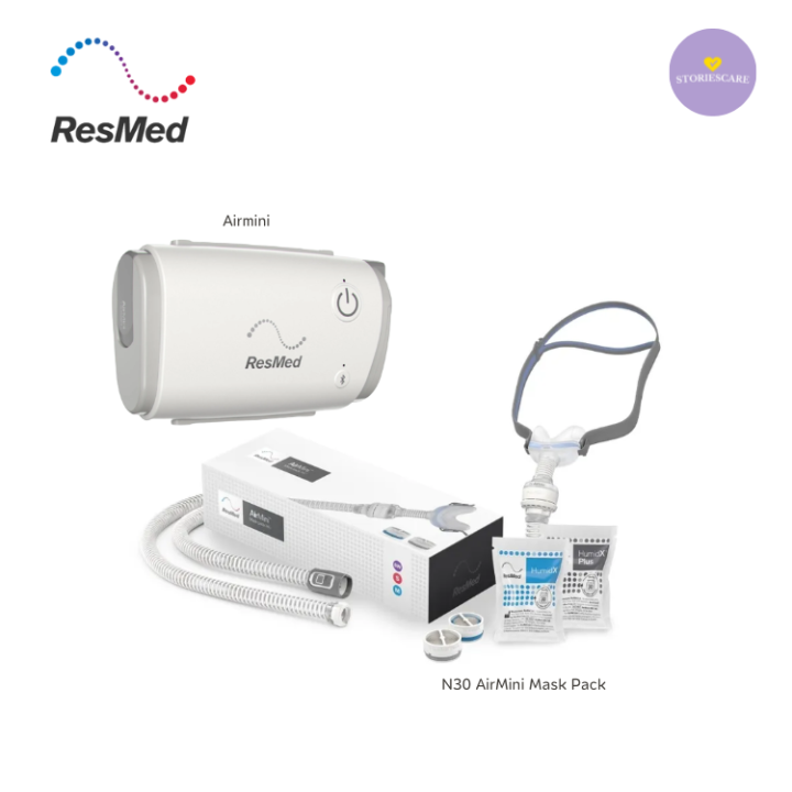 ResMed AirMini Autoset + N30 Mask Pack (รับประกัน 2 ปี) | Lazada.co.th