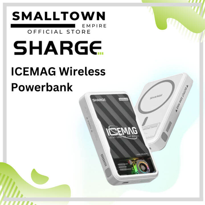 SHARGE ICEMAG Wireless Powerbank | Lazada