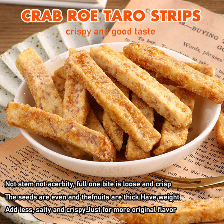 taro stricks crab roe taro stricks Crab and taro sticks crab roe flavor ...