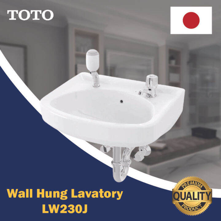 TOTO Wastafel LW230J Body Only | Lazada Indonesia