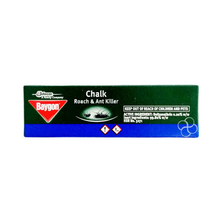 Baygon Chalk Roach & Ant Killer 15g | Lazada PH